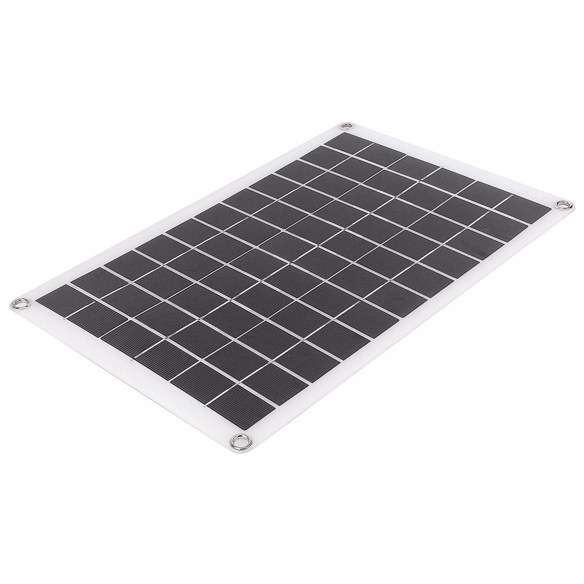 POCREATION Monocrystalline Solar Panel, IP65 Waterproof Portable Solar Cell Panel 100W Monocrystalline 12 24V USB Output for Car Trailers Yacht
