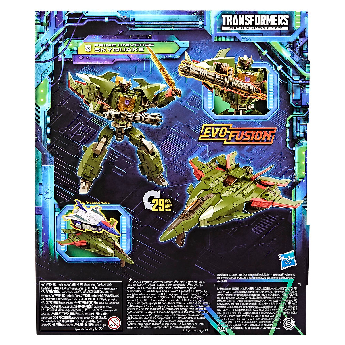 Transformers Toys Legacy Evolution Leader Prime Universe Skyquake Toy, 7-inch, Action Figure for Boys and Girls Ages 8 and Up