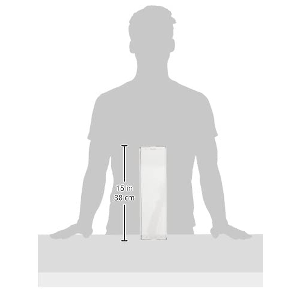 EarlyGrow 70815-2 Medium Vented Height Extenders, 2-Pack, Side Extensions, Clear, 2 Count