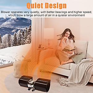 GFK-160A GFK-160 Fireplace Blower Fan Kit for Heat N Glo, Quadra-Fire, Heatilator, Superior, Majestic, GTI Fireplaces, DV3732, Quadra-Fire 7100, Heat N Glo 6000CLX, SL-750TR Blower Fan Kit