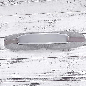 Heallily Cervical Gear Neck Support Brace Cervical Collar for Stiff Neck Pain Relief Injury Recovery Gray 1pc