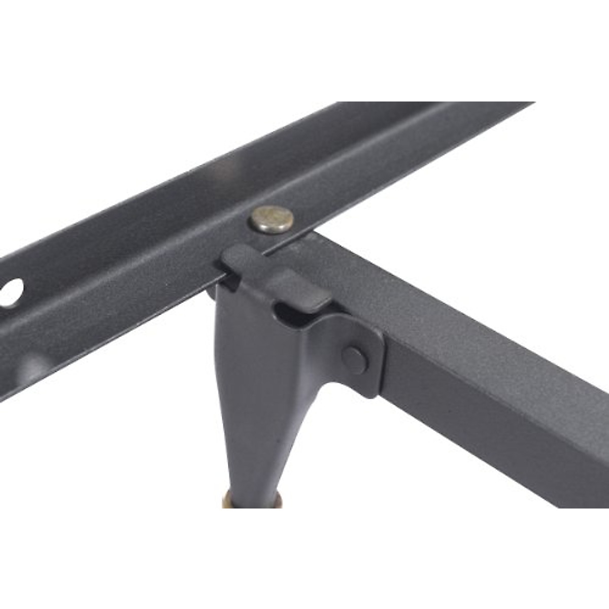 KB Designs – 7 Leg Adjustable Metal Bed Frame with Center Support, Queen/Full/Full XL/Twin/Twin XL Beds, (Glide Legs)