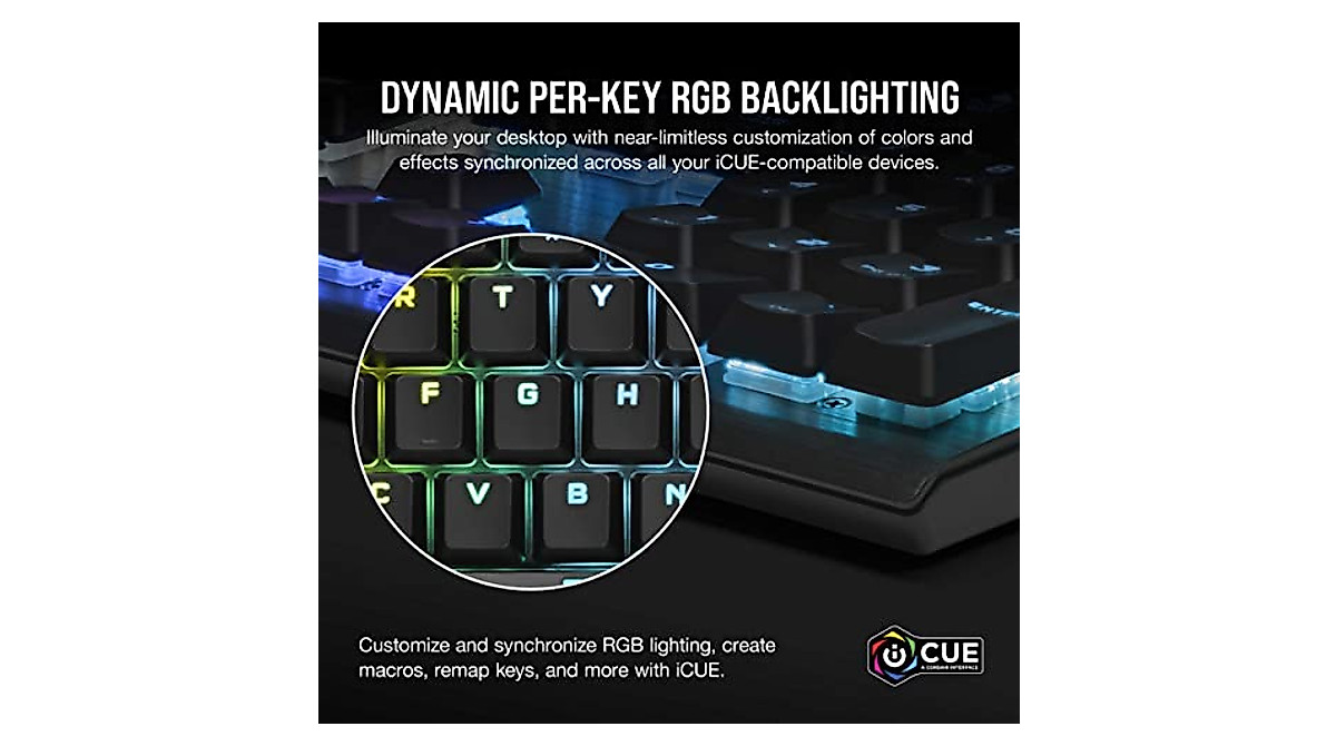 Corsair K60 RGB Pro Low Profile Mechanical Gaming Keyboard