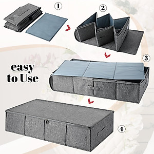 Wedding Dress Preservation Box Kit Dress Storage Box with 1 Microfiber Gloves and 100 Sheets Acid Free Tissue Paper for Storage Wedding Clothing Gown(30 x 15.7 x 7 Inch,Gray, White)