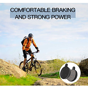 Gueiddi 4 Pairs of Bicycle disc Brake Pads for Mountain Bikes and Electric Scooters for Bengal Mechanical Helix DB280 DB350 DB450 DB550 MB700 MB700T PH02