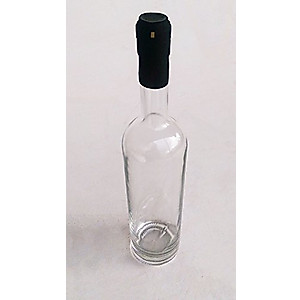Shrink Caps for Wine Bottles - Matte Black 50 Count (31x60)