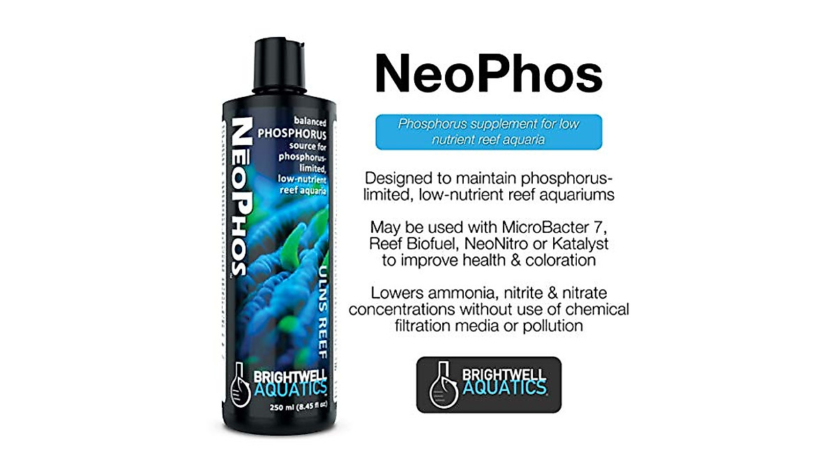 NeoPhos Phosphorus Supplement for Ultra-Low Nutrient Reefs