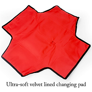 Diaper Tote Baby Nappy Messenger Bag Travel Purse For Mom & Dad w/Stroller Straps & Changing Pad Grey… (Tote)