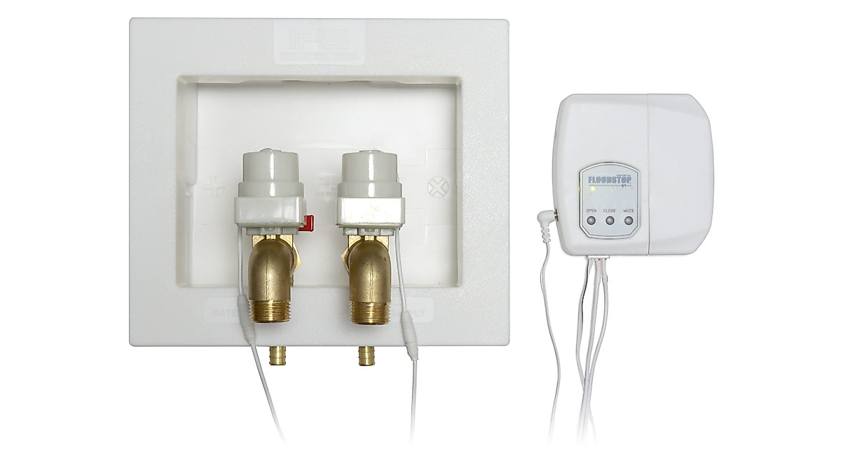 FloodStop Leak Detector Kit with Auto Shut-Off & Alarms