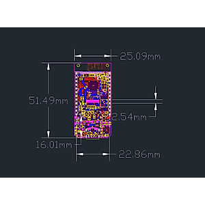 Hailege ESP32 LCD WiFi Kit ESP-32 1.14 Inch LCD Display WiFi+Bluetooth CP2104 USB Type-C Internet Development Board for Arduino ESP8266 NodeMCU