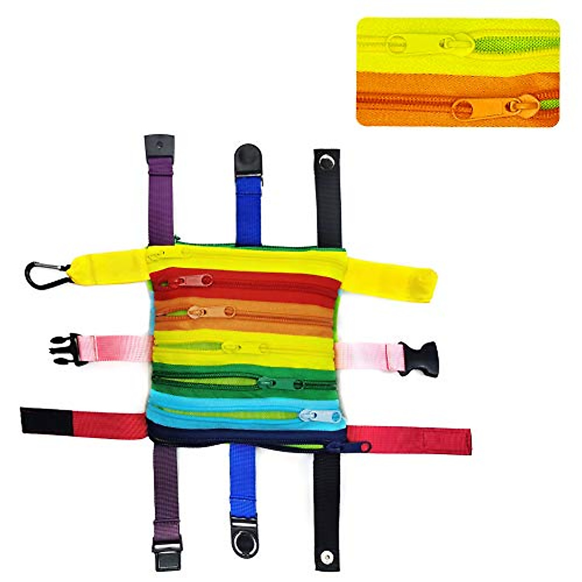 SUMWE Sensory Pillow Backpack Fine Motor Development Toy Activity