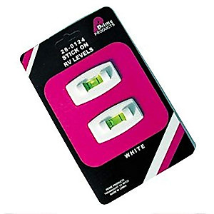 Prime Products 280124 White Stick-On Level