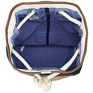 Drife GRN & ORG Backpack, Multi-Color YKK Zipper