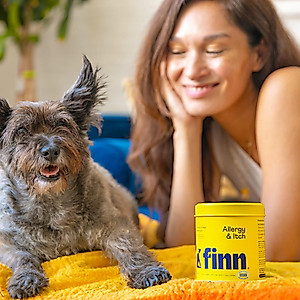 Finn Allergy & Itch for Dogs | Allergy, Itchy Skin & Immune Support w/Bee Propolis + Probiotics | 90 Soft Chews