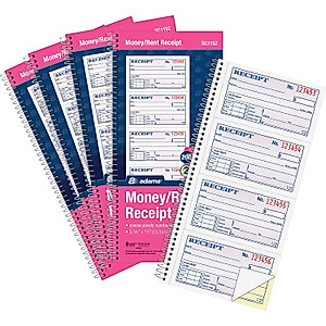 Adams Recordkeeping Blank Receipt Form (SC1152PK)