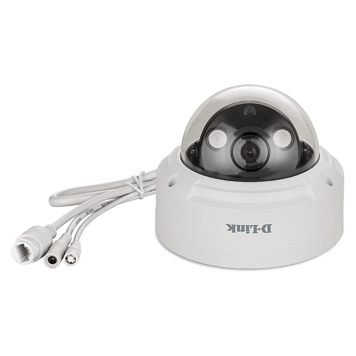 D-Link Vigilance 4 Outdoor PoE Dome Security Camera, H.265, IP66, IK10, Motion Detection & Night Vision, Business Home Surveillance Network System (DCS-4614EK)