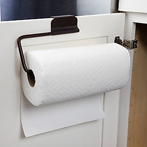 Spectrum Diversified Bronze Euro Over The Cabinet Paper Towel Holder