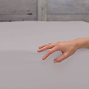 IR Imperial Rooms Twin Fitted Sheet - 16 Inch Deep Pocket Fitted Bed Sheets Twin Size Premium 1800 Soft Microfiber Shrink and Fade Resistant All Around Elastic Fitted Bottom Sheets Only (Grey)