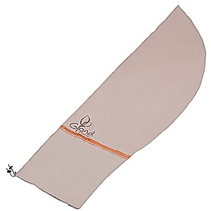 Grand patio Deluxe Patio Umbrella Cover for 9 to 12 FT Offset Umbrella with Curved Cantilever and Straight Pole, Waterproof Cantilever Umbrella Cover with Zipper, Weather-Resistant and Durable, Beige