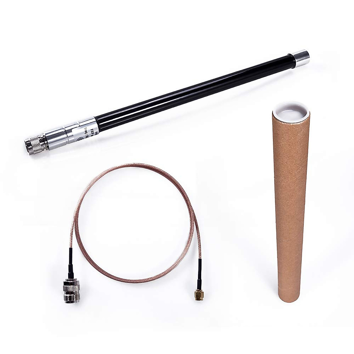 LoRa Gateway Antenna 3dbi Gain Indoor Outdoor Omni-Directional Glass Fiber LoRaWan Antenna N-Male SMA Connect Cable Ultra Distance Transmission 915MHz for Helium Hotspot HNT Miner Mining12