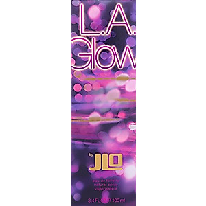 jennifer lopez LA Glow Eau De Toilette Spray, 3.4 Ounce