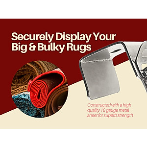 Wise Linkers Rug Clips Heavy Duty Hanging Clip/Rug Grippers/Rug Holders/Rug Hangers/Rug Clamps from (10)
