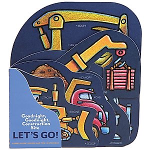 Goodnight, Goodnight, Construction Site: Let's Go!: (Construction Vehicle Board Books, Construction Site Books, Children's Books for Toddlers)