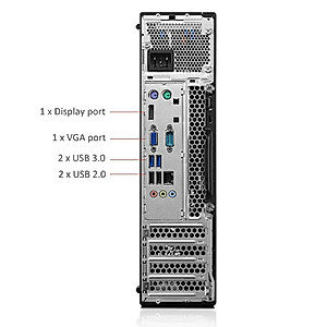 Lenovo ThinkCentre M700 SFF Gaming Desktop Computer i7 6700 up to 4.0GHz,32GB RAM New 1TB SSD, NVIDIA GT 1030 2GB,USB WiFi BT,DVD-RW,Wireless Keyboard & Mouse,Windows 10 Pro (Renewed)