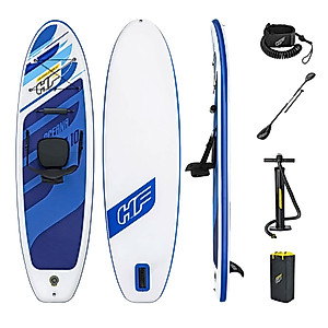 Bestway Oceana Inflatable 10' Stand-Up Paddle Board & Kayak Set, Multi, Float