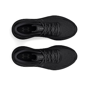 Under Armour Men's Surge 3, Black/Black, 13 Medium US