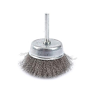 8Pcs Stainless Steel Wire Brushes Wheel kit for Drill with 1/4"shank 0.13mm