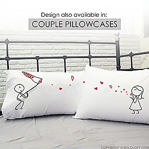 BoldLoft Catch My Love Couple Coffee Mugs-Matching Couple Mugs Set Couples Gifts for Him Gifts for Boyfriend Husband Anniversary Birthday Valentine's Day Mug Gifts for Men