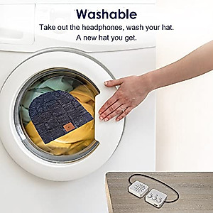 Bluetooth Beanie Hat for Men Gifts - Christmas Stocking Stuffers for Men Gifts Ideas for Teenager Boys Girls Dad Women Adults Boyfriend Tech Gifts Music Beanie with Bluetooth Headphones