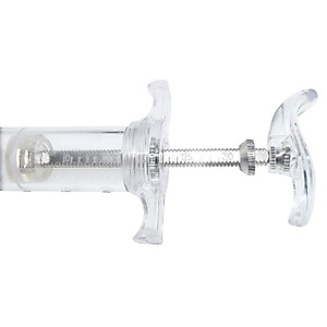 20ml Plastic Syringe with 10Ga Blunt Tip Needle 4" and Storage Caps - Great for Refilling Vegetable Glycerin - Glue Applicator - Oil Dispensing