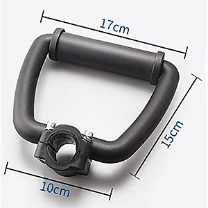 U-N KIKEEP Universal Loop Handle Bar Mounting Hardware Kit Weed Eater Trimmer Handle Bar Handlebar Trimmer Replacement Handle Bar Handlebar for Trimmer Garden Lawn Cutter (Style 2)