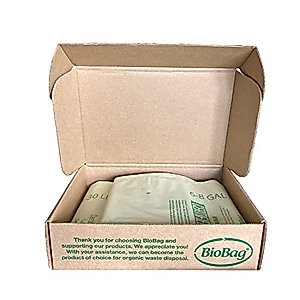 BioBag (USA) Compostable 6-8 Gallon Bag, 45 Count