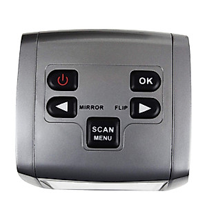 Magnasonic All-in-One High Resolution 24MP Film Scanner, Converts 35mm/126KPK/110/Super 8 Films, Slides, Negatives into Digital Photos, Vibrant 2.4" LCD Screen, Impressive 128MB Built-in Memory