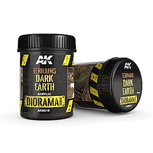 AKI Diorama Effects - Dark Earth Terrain 250ml