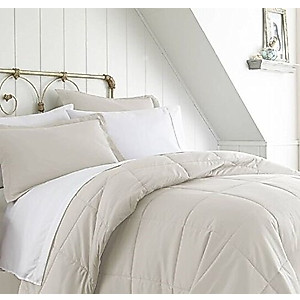 Becky Cameron Box ienjoy Home 8 Piece Bed in a Bag, Queen, Ivory