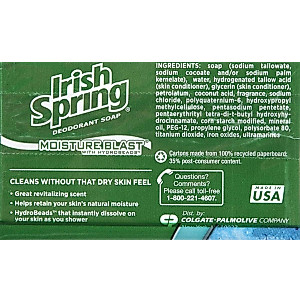 Irish Springs Moisture Blast 3 Pack