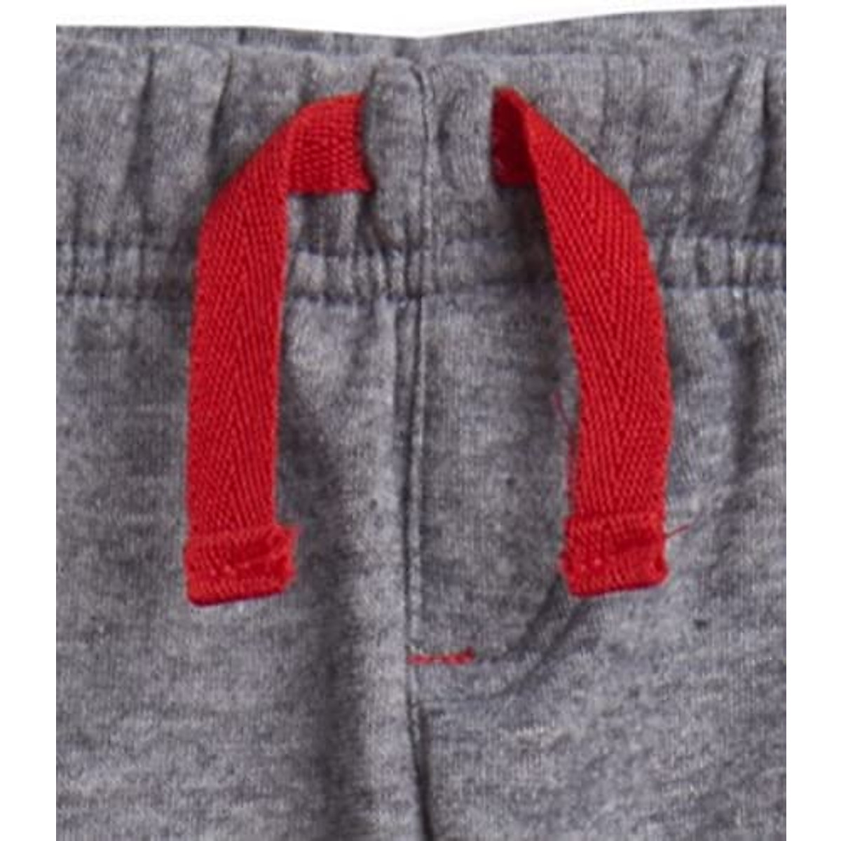 Sesame Street Elmo Toddler Boys Fleece Pullover Hoodie & Jogger Pants Set Red/Gray 3T