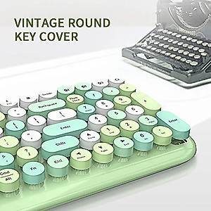125 Keyboard,Bluetooth 5.1 Laptop Keyboard,Multi‑Device Compact Keyboard,Ergonomic Computer Quiet Keyboard,Keyboard for Laptop Mobile Phone Tablet,for