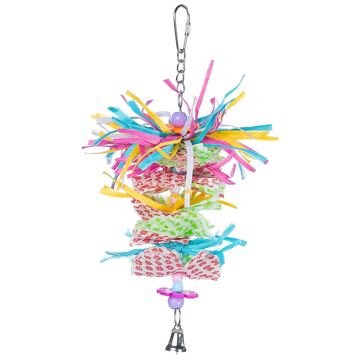 Pervue Pet Products Sound & Movement Miami Frost Bird Toy 62674