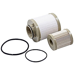 iFJF FD4616 Fuel Filter and FL2016 Oil Filter Replacement for F250 F350 F450 F550 Super Duty 6.0L 2003-2007 Excursion 6.0L 2003-2005 Replaces 3C3Z-9N184-CA 3C3Z-6731-AA