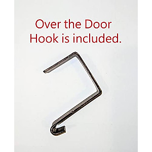 BestGiftEver Rustic Western Country Metal Horse 4 Cowboy Hat Rack Wall Mounted/Over The Door Holder