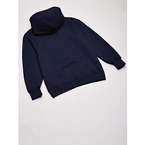 Fruit of the Loom boys Fleece Sweatshirts, Hoodies, Sweatpants & Joggers Shirt, Hoodie - Navy, X-Small US