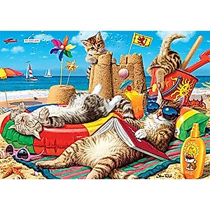 Buffalo Games - Beachcombers - 300 Large Piece Jigsaw Puzzle
