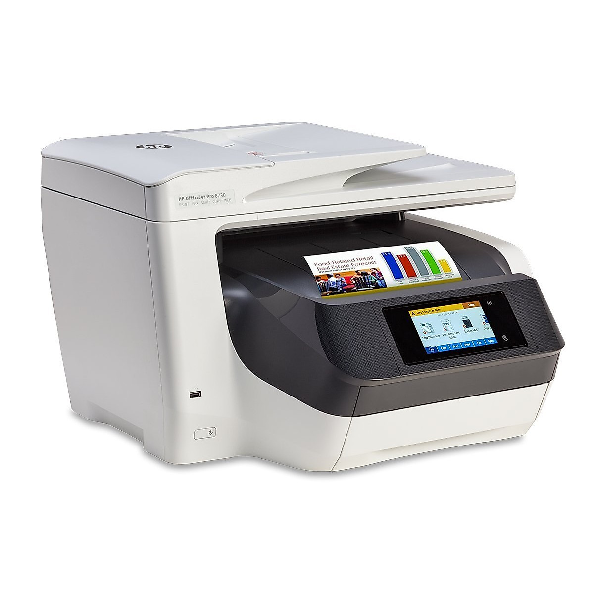 HP Officejet Pro 8730 D9L20A Wireless All-In-One Color Printer with Duplex Printing (Renewed)