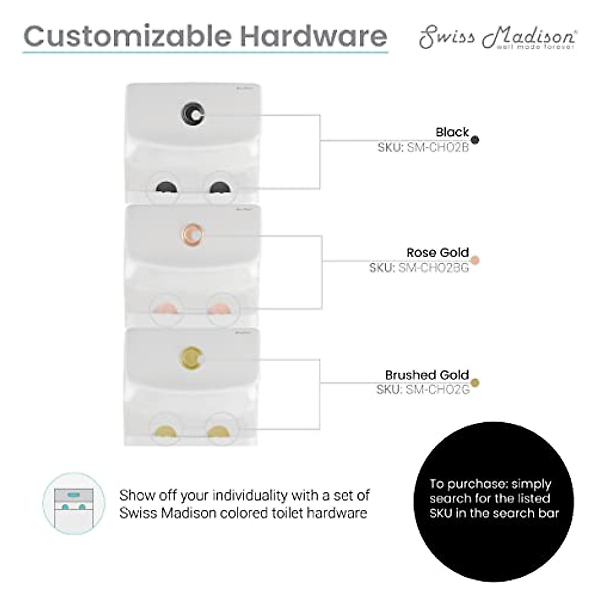 Swiss Madison SM-1T112 Ivy One Piece Toilet Dual Flush