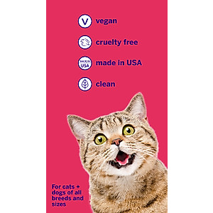 Petsmile Professional Pet Toothpaste - Cat & Dog Teeth Cleaning Supplies - Controls Plaque, Tartar, & Bad Breath - VOHC Accepted Toothpaste - Pet Dental Care Essentials (Rotisserie Chicken, 2.5 Oz)